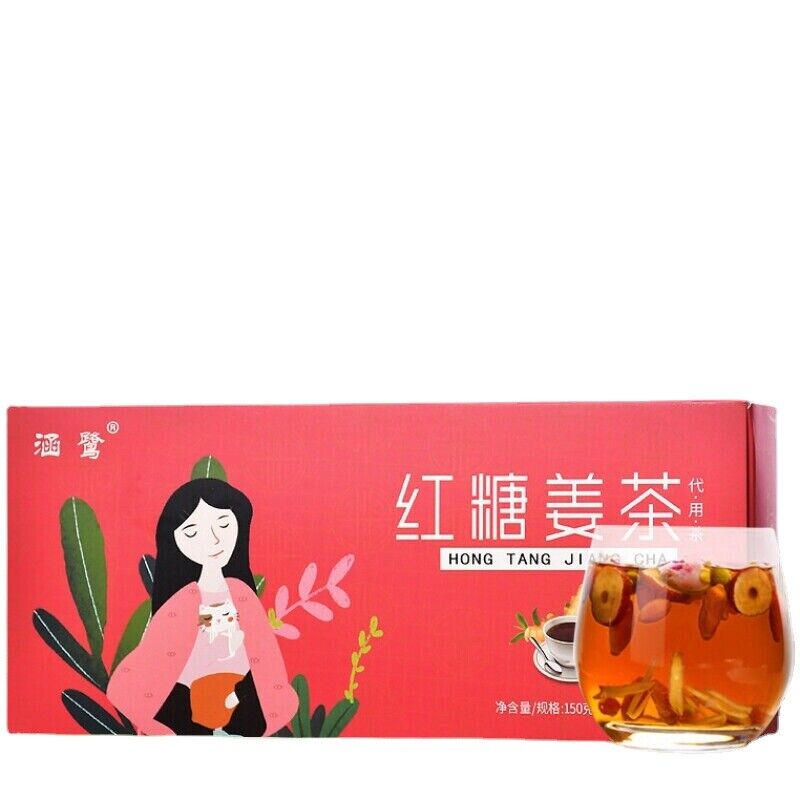 150g Chinese Women's Health Herbal Tea Brown Sugar Ginger Tea Hongtang ...