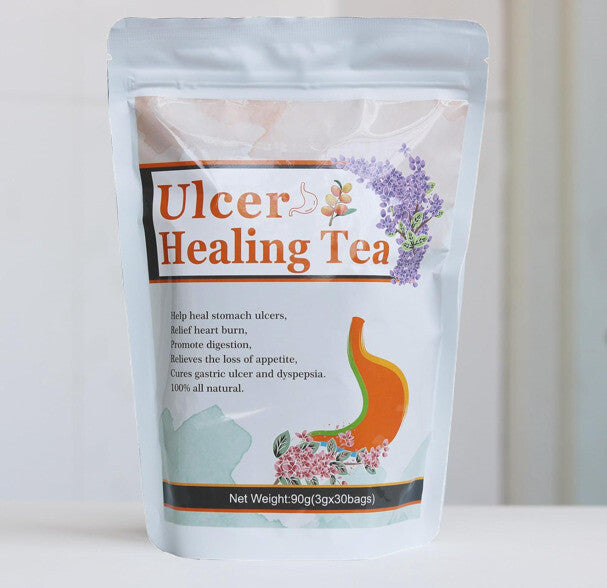 Natural Ulcer Healing Tea Gastric Stomach Pain Bloating Relief Promote ...