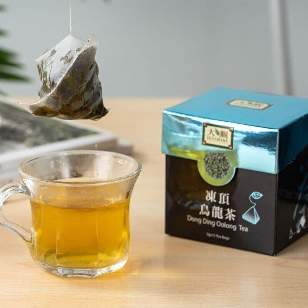 Taiwan Dong Ding Oolong Tea 15 Pack Aromatic Flavor Premium Triangle ...