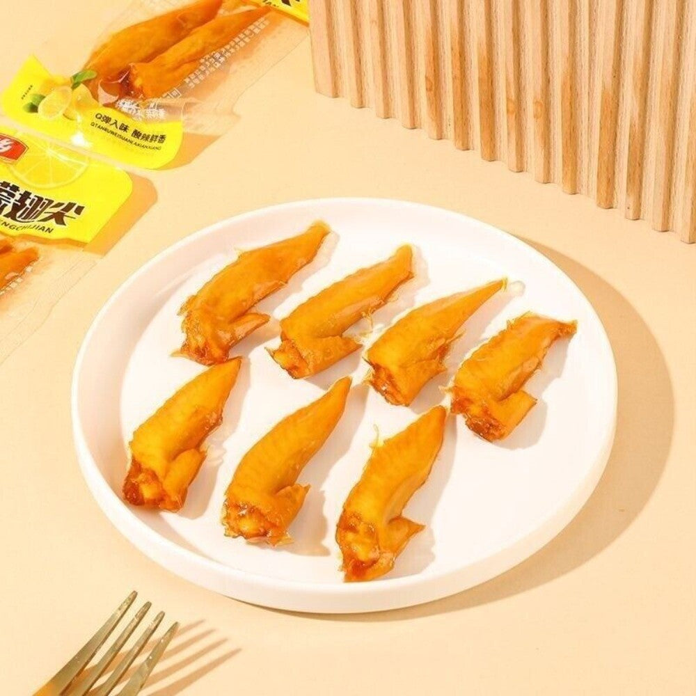 Zesty Lemon Chicken Wing Tips Movie Night Snack Spicy Crispy Bites ...