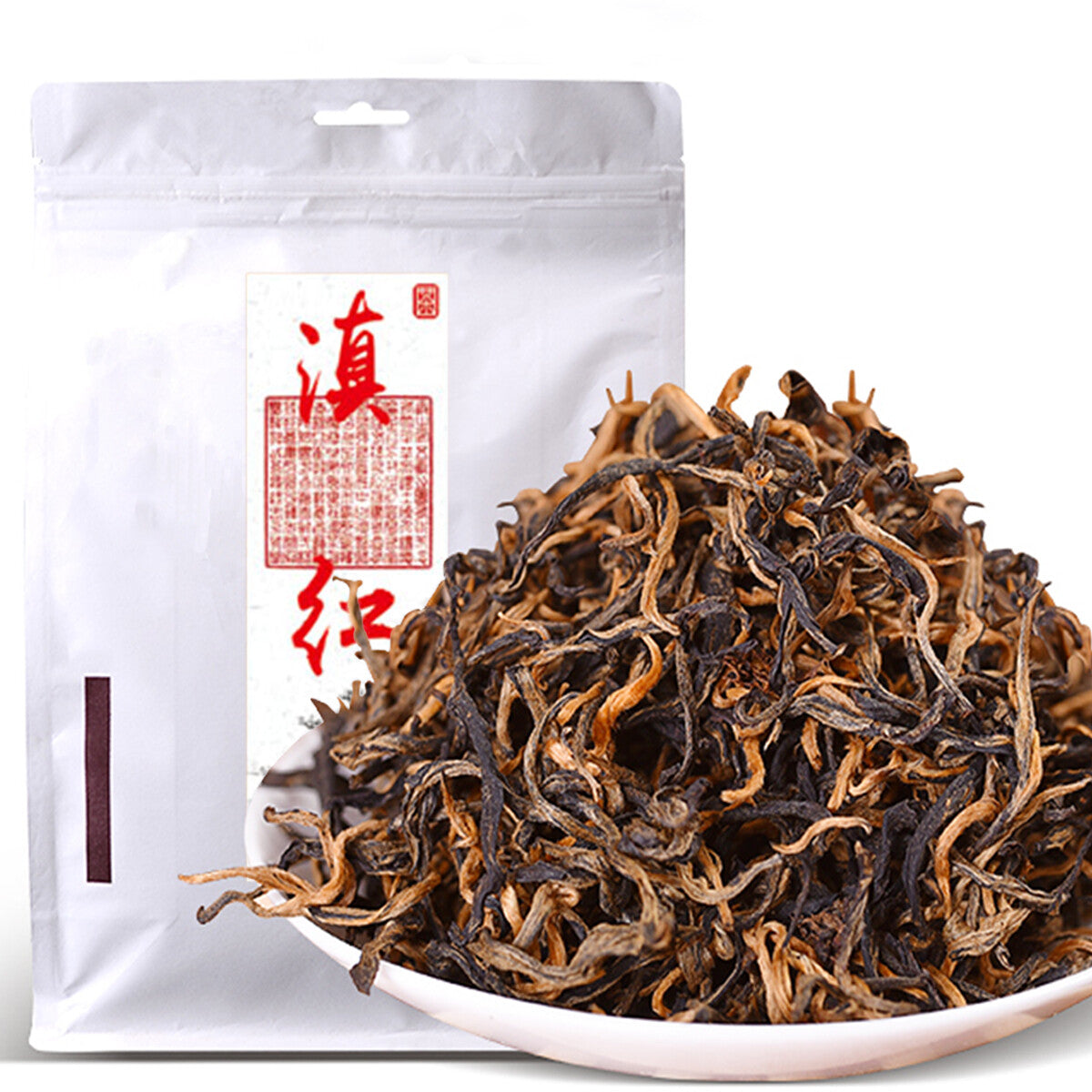 Yunnan Premium Dian Hong Black Kung Fu Tea Mao Feng Tea Chinese Tea He ...