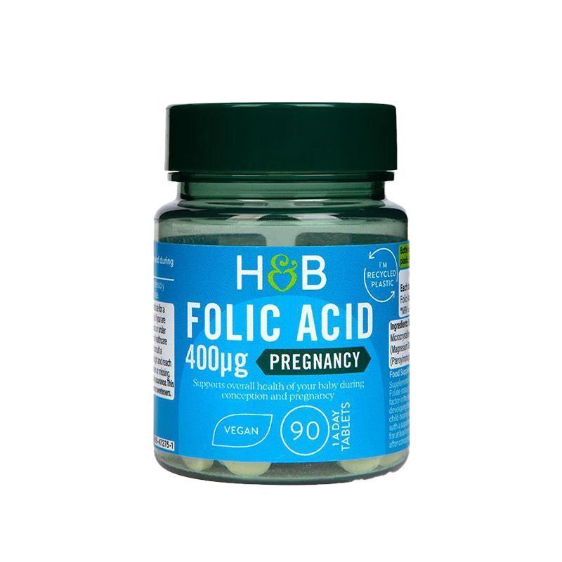 HB Folic Acid Tablet Men & Women Pregnancy Vitamin Nutrition 400ug*90 ...