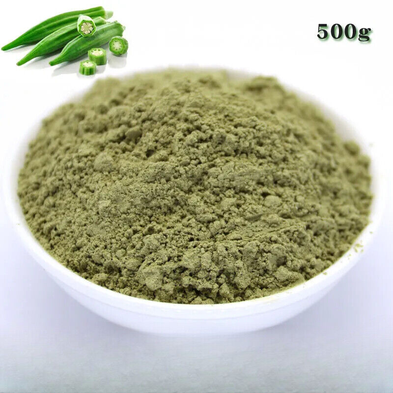 organic Dehydrated/dried Okra/ladies' finger ground powder Baking and ...