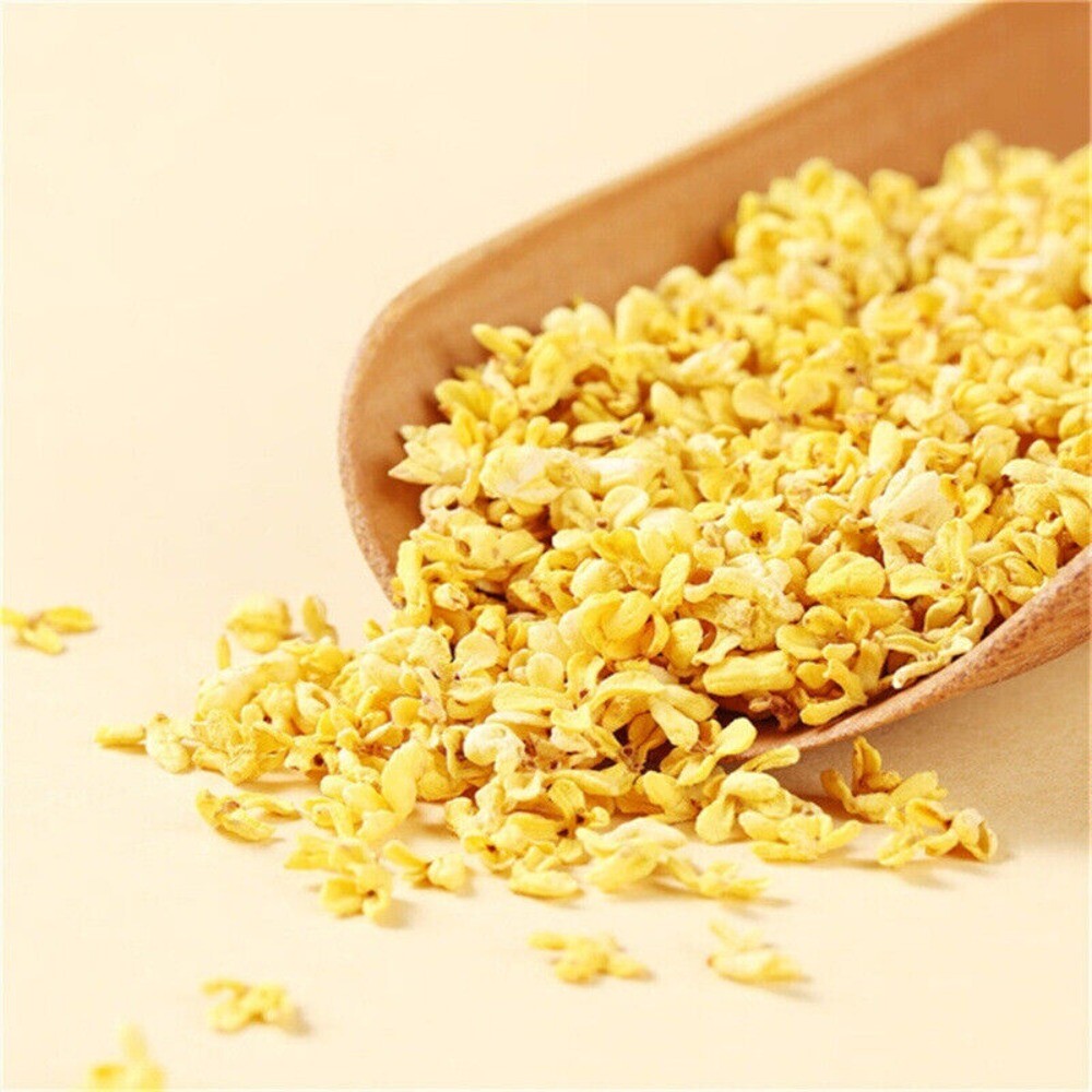 Premium Golden Osmanthus Tea Dried Fresh Flowers for Brewing Natural A ...