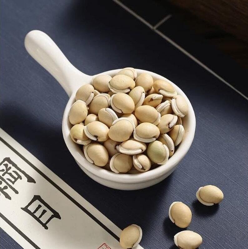 White Lablab Bean Dolichos Lablab White Hyacinth Bean Lablab Album ...