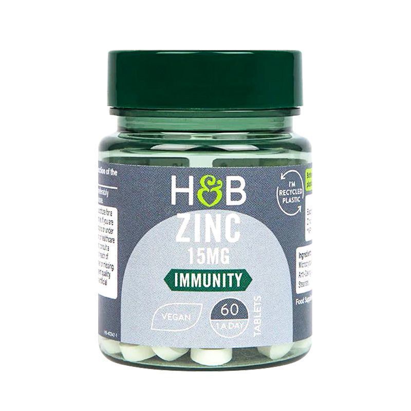 HB Zinc Supplement Tablets Men's Pregnancy Zinc Nutrition Supply 15mg ...