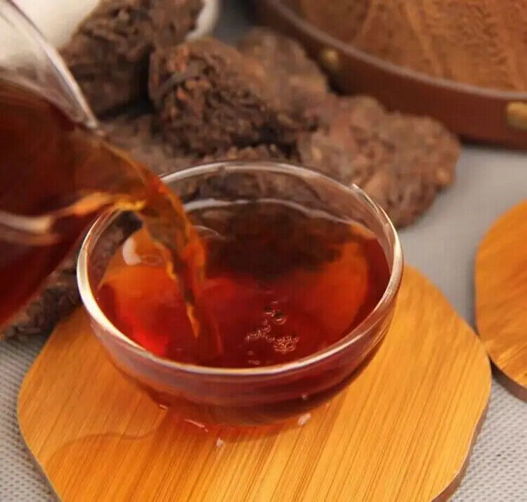 Chinese Healthy Menghai Old Pure Laochatou Yunnan Loose Leaf Fossil Pu ...