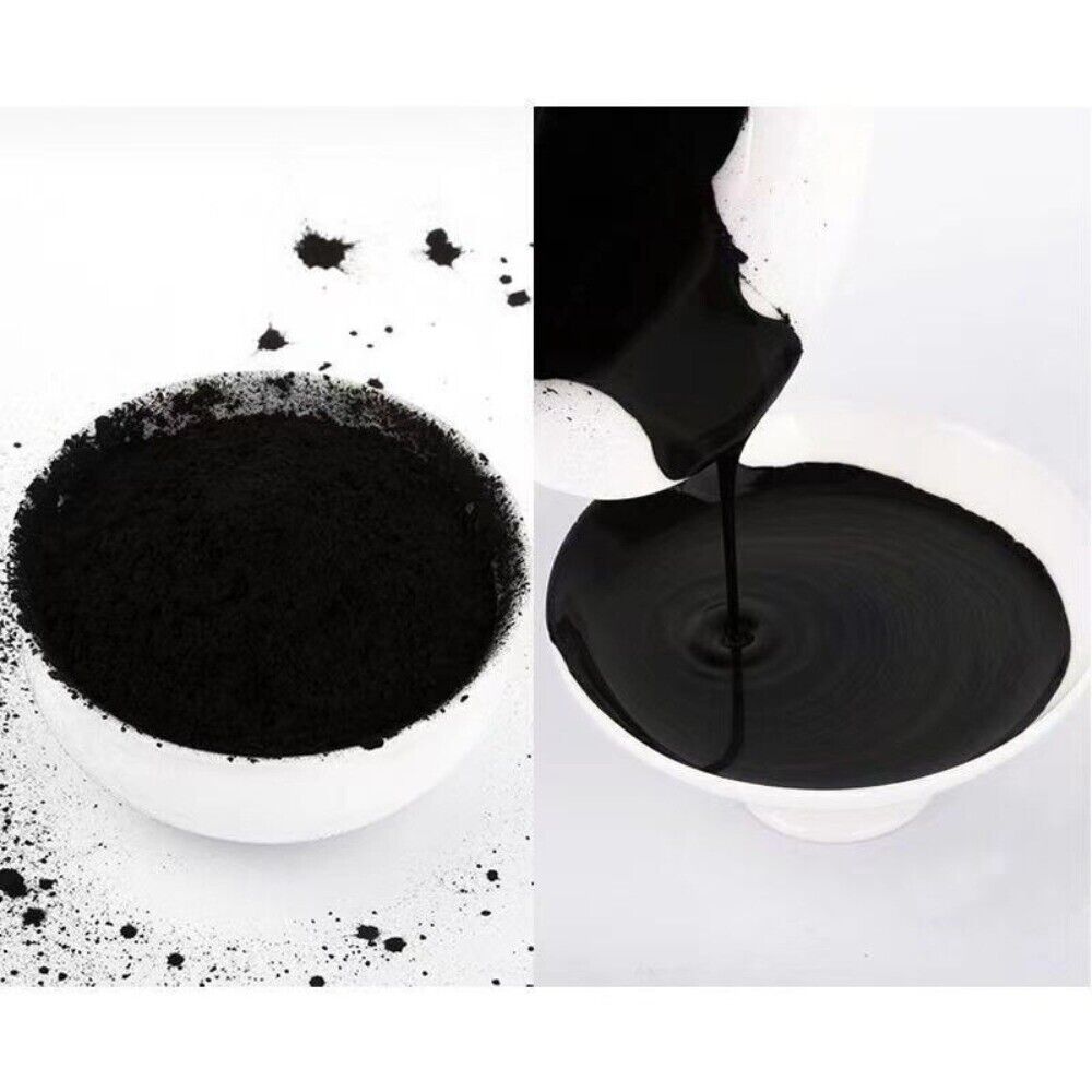 Food Grade Black Melanin Powder Water Soluble Natural Cake Coloring fo ...