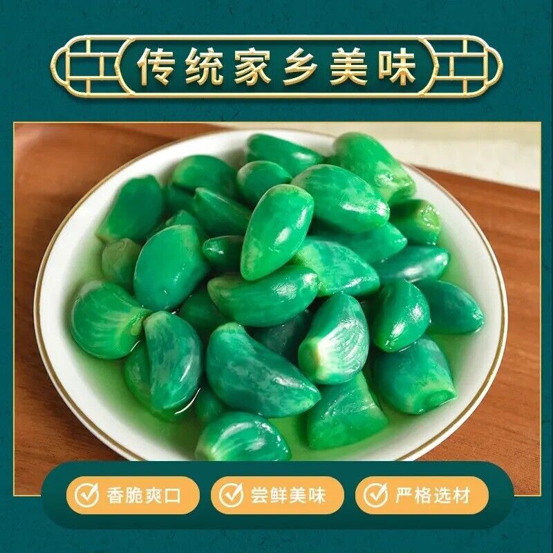 Authentic Laba Garlic Pickled Green Garlic - Sweet & Sour Vinegar Pick ...