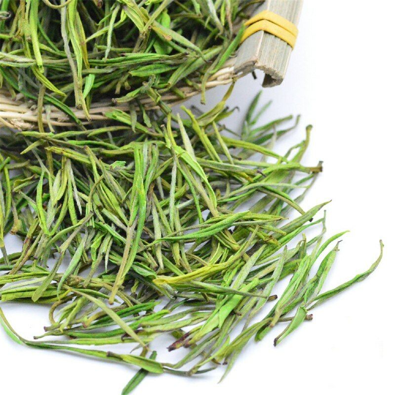 Chinese GREEN TEA Premium Organic Anji White Tea An Ji Bai Cha Pian Wh ...
