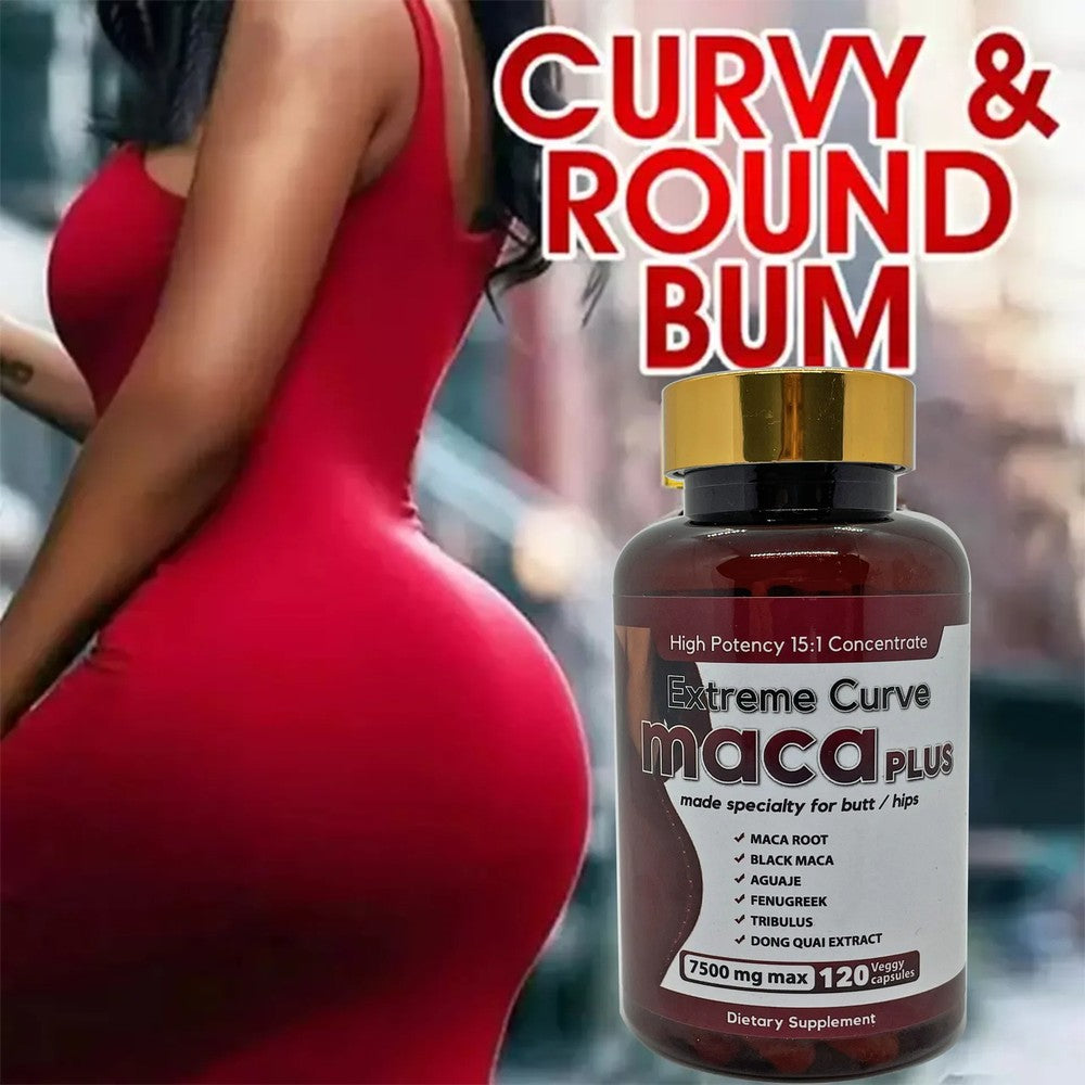 Premium Natural Supplement Maca Buttock Pills - Enhance Curves & Shape ...