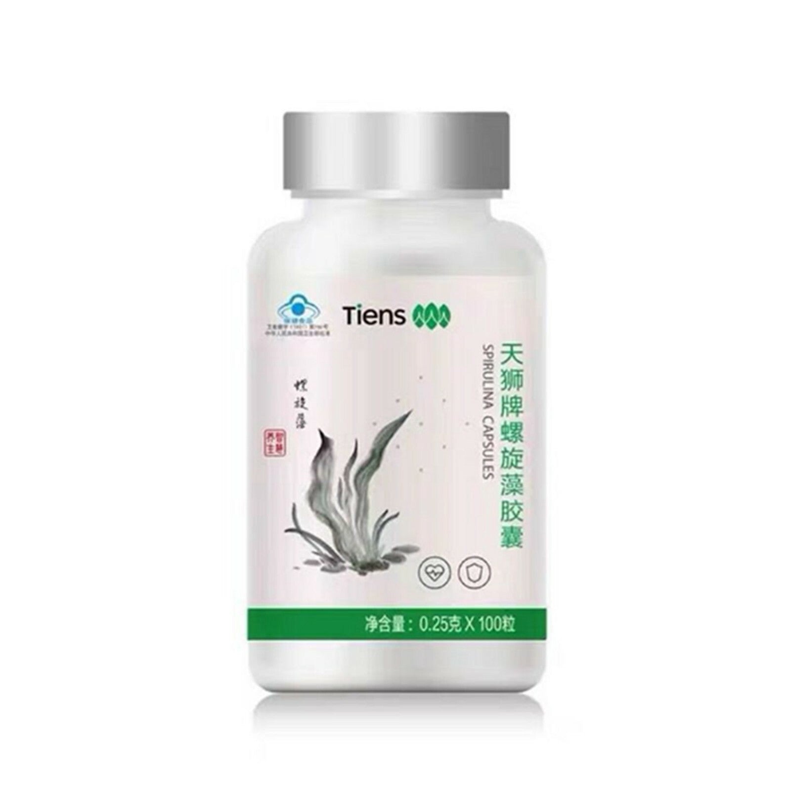 Original Tiens Spirulina Capsule Enhance Immunity 100 Capsules/bottle ...